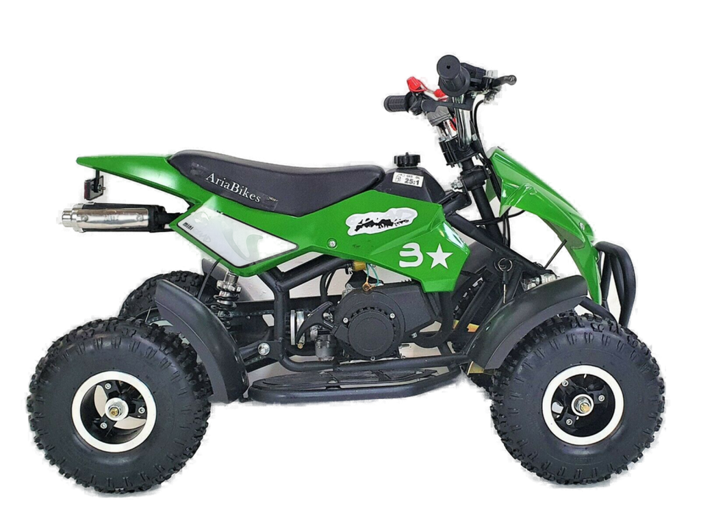 50cc 2 Stroke Quad Bike (Green) – Pocket Rocket