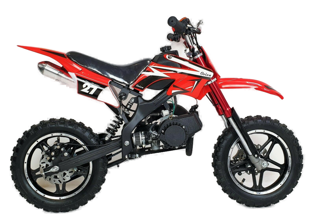 49cc Dirt Bike (Red) – Pocket Rocket
